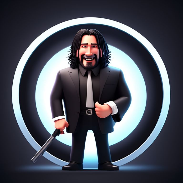 John Wick Club Clipart