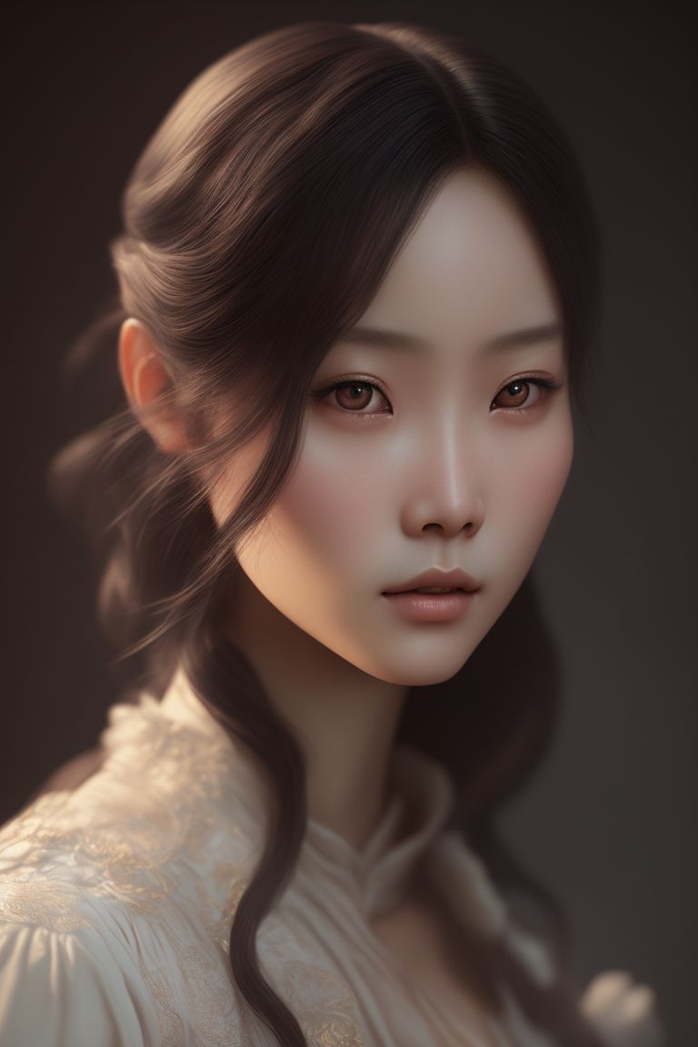 strong-eel831: A portrait of chinese girl