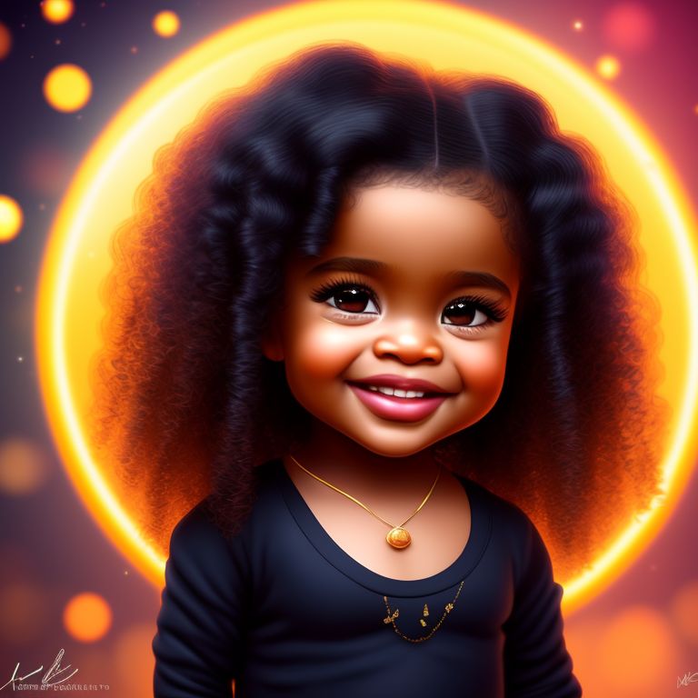 severe-kudu250: African America Kylie Jenner 2 year baby with cute long ...