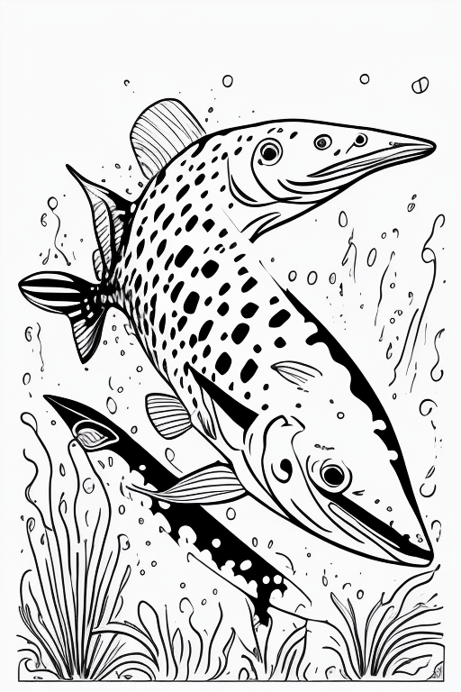 Swordfish Coloring Pages