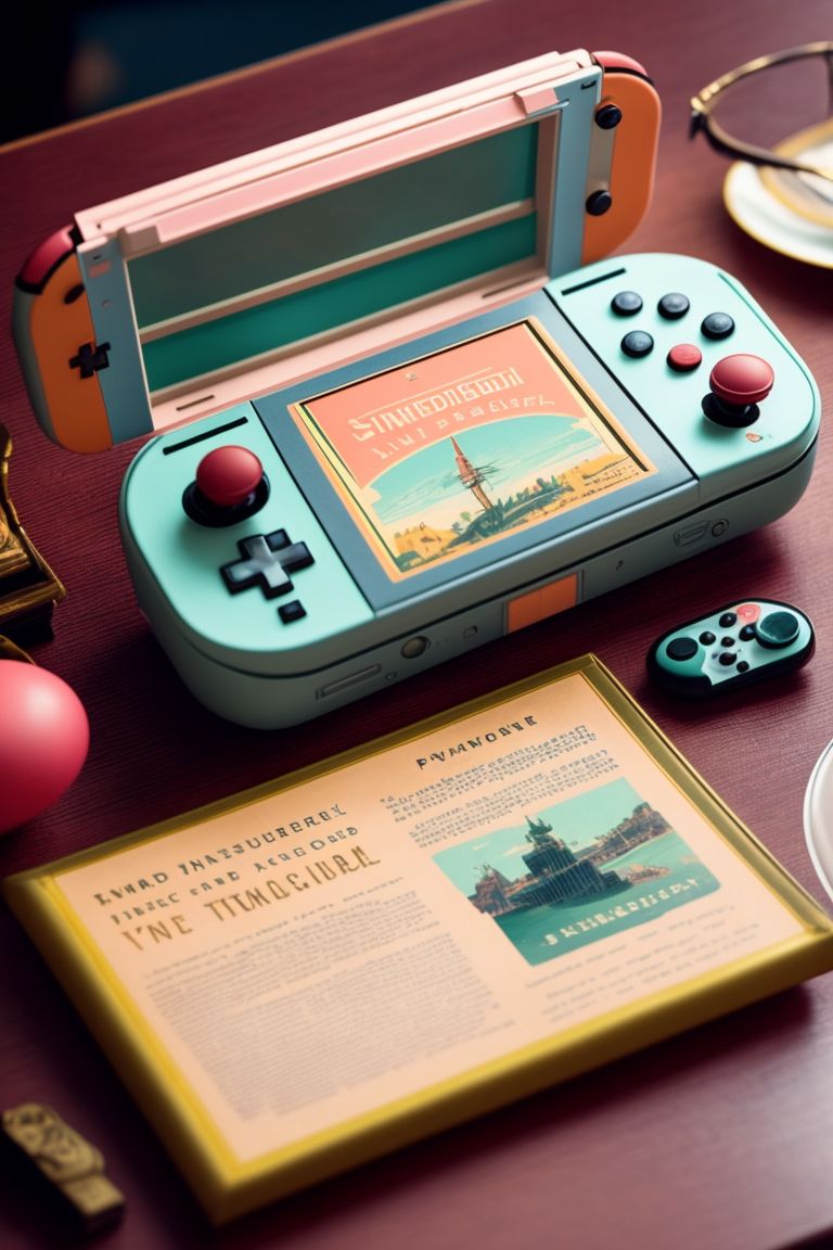 Fedoraxsa: Nintendo Switch game player on a luxurious table