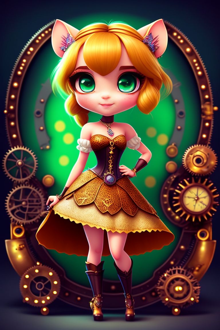 Disney Princess Alice Chibi