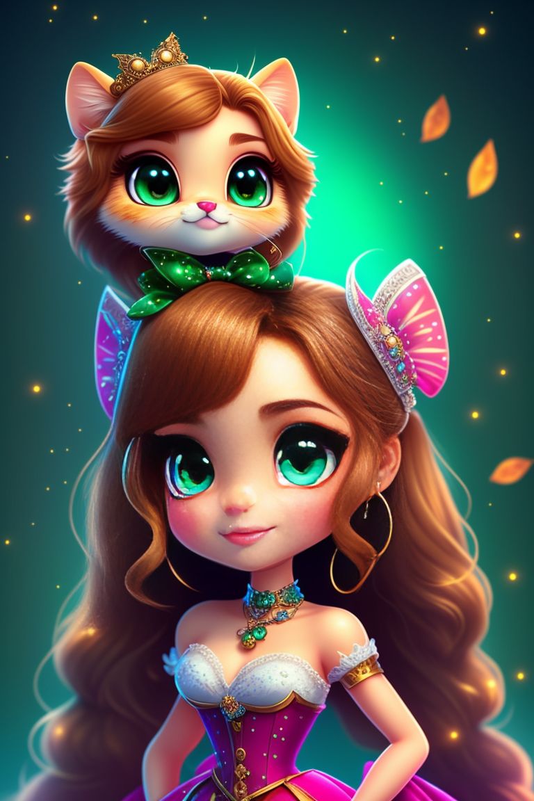 Cute Chibi Disney Princesses