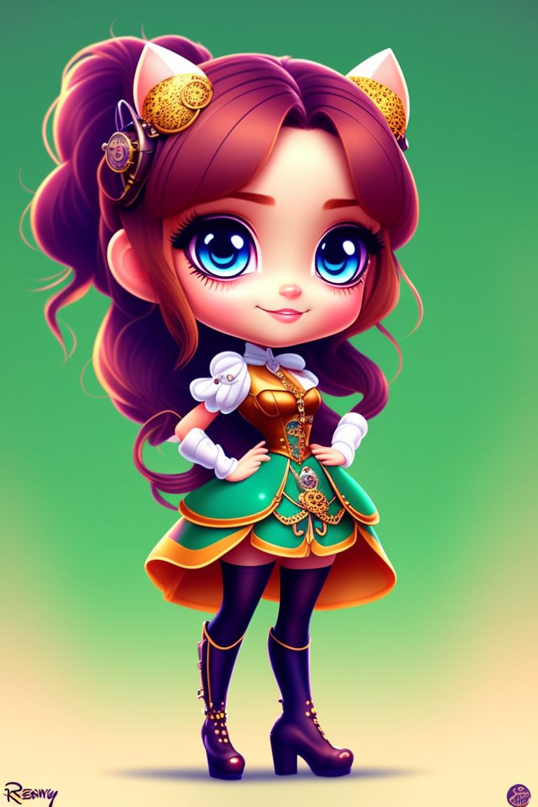 Cute Chibi Disney Princesses
