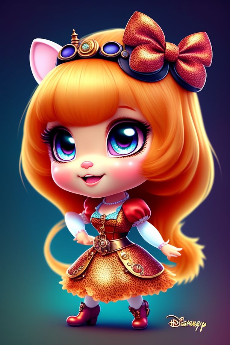 Disney Princess Alice Chibi
