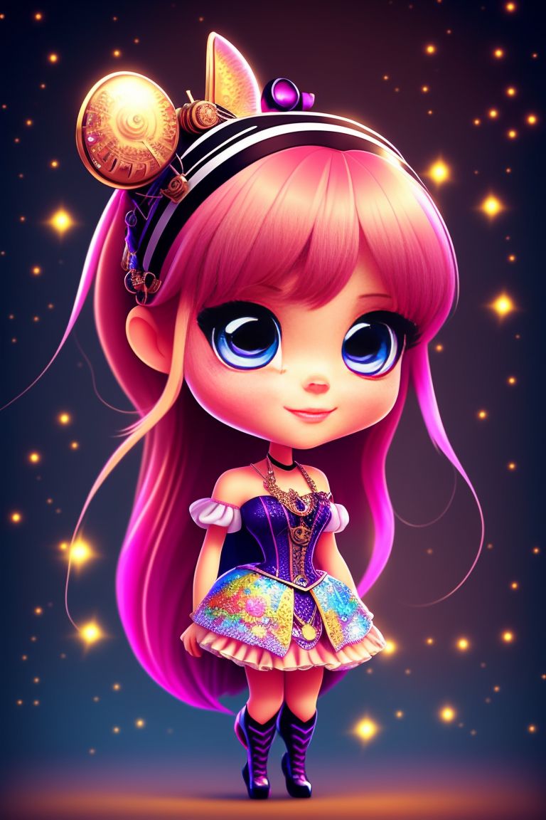 Cute Chibi Disney Princesses