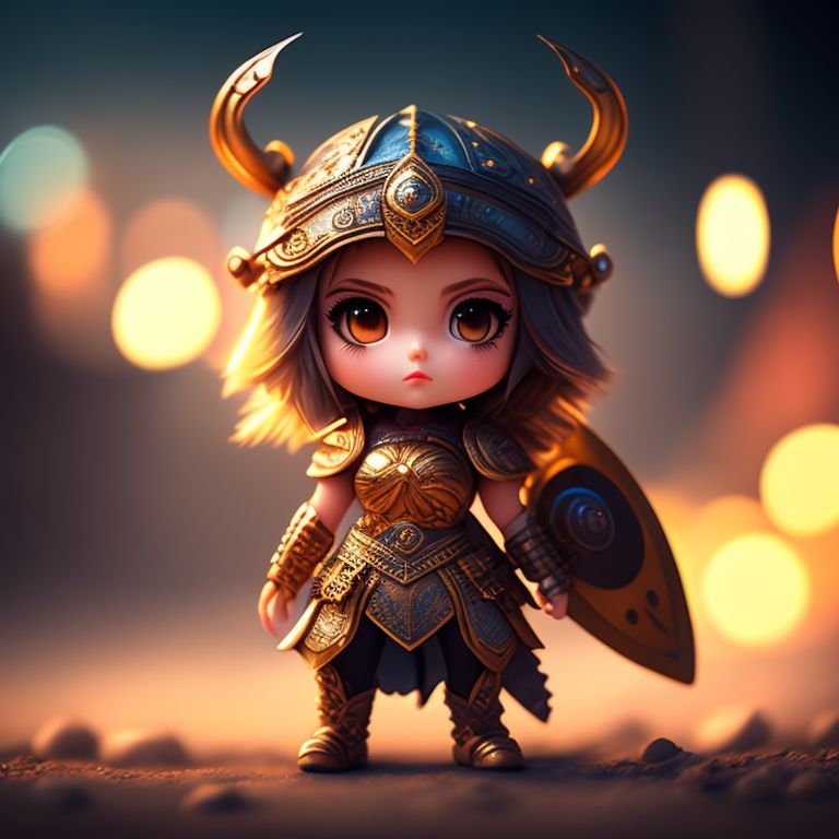 Lustrous Owl801 Warrior Girl