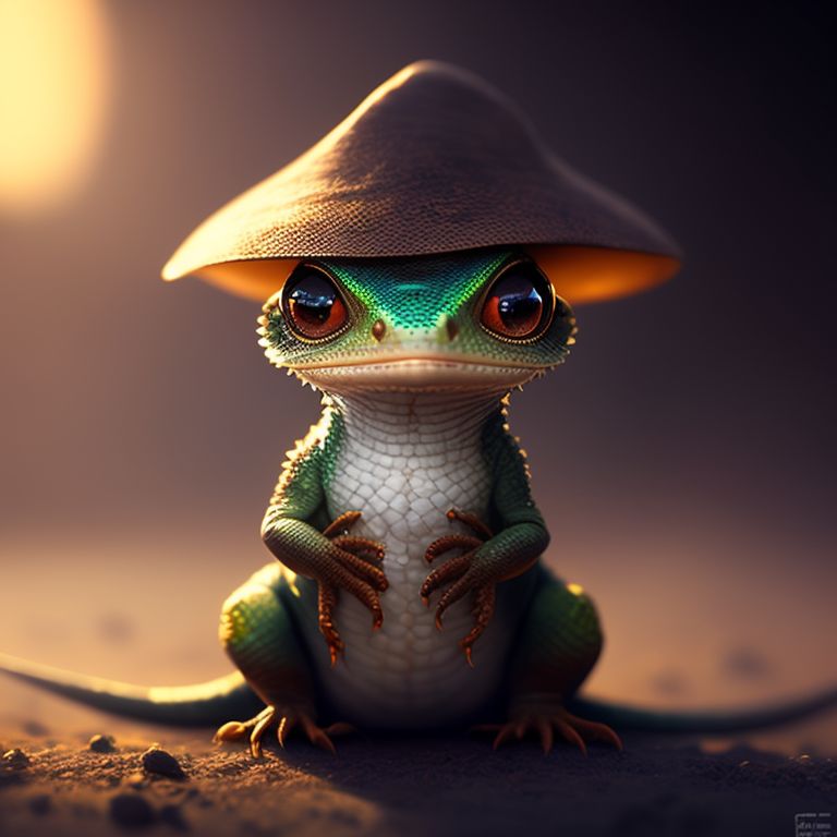 Cute Lizard