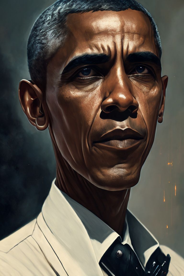 How To Draw Barack Obama Step By Step