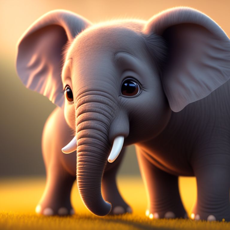 Baby Elephants Smiling