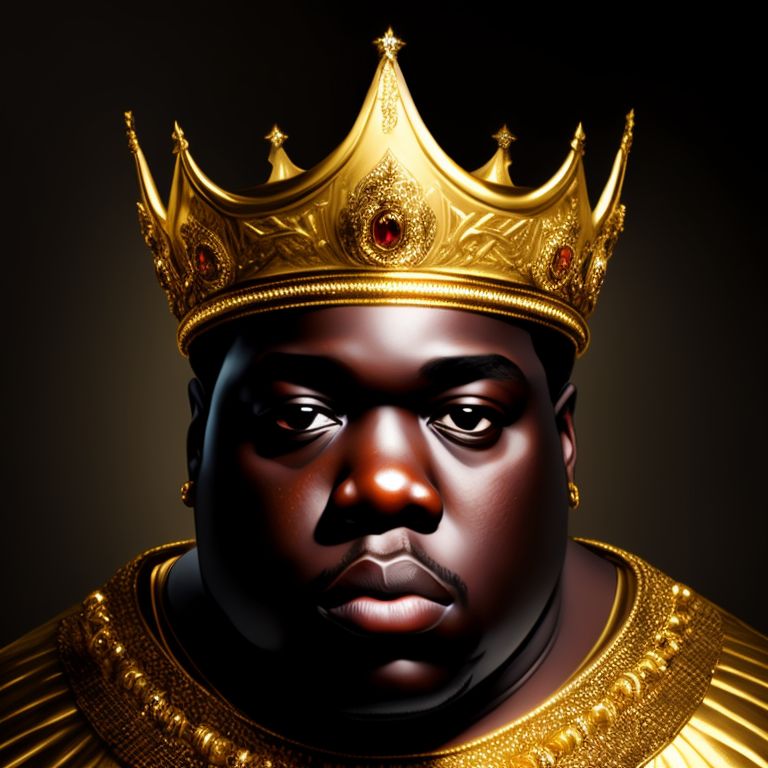 Notorious Wearing Crown