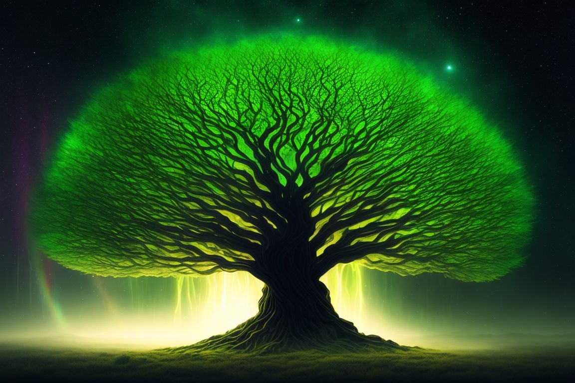 Dark Green Tree