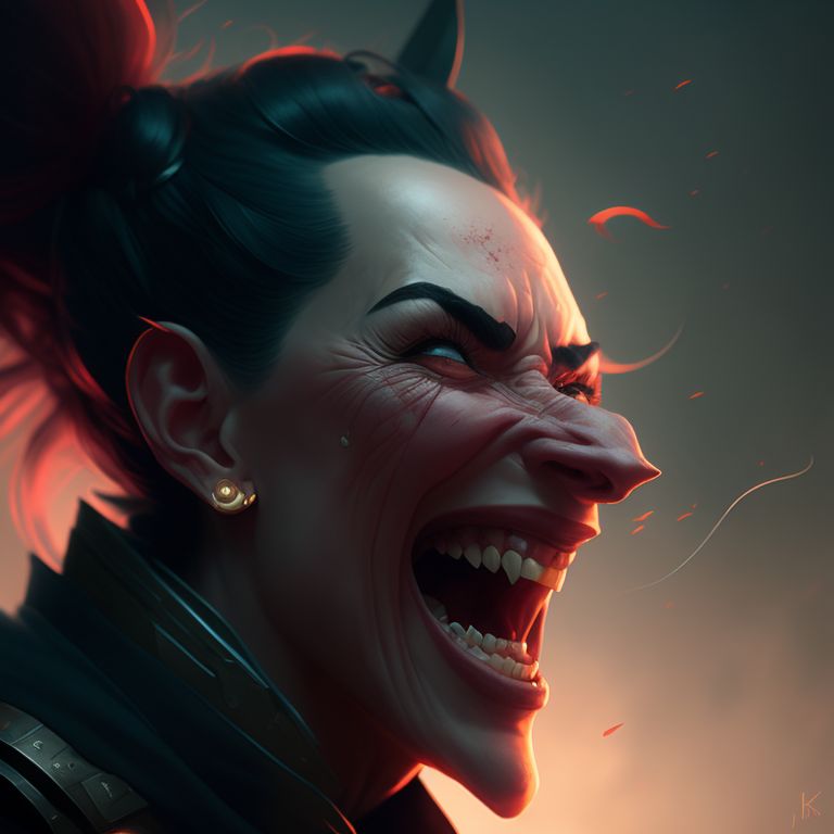 Low Angle Laughing