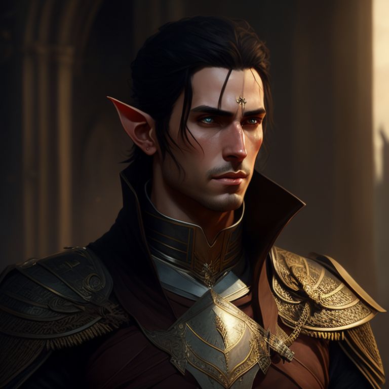 Shorthaired Male Elf