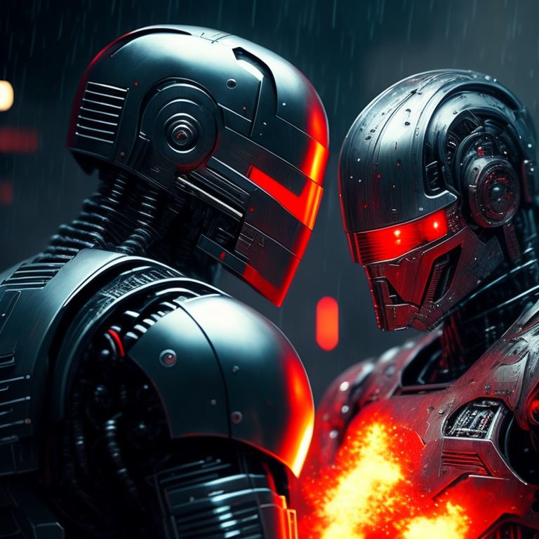 Robocop Vs Terminator Art