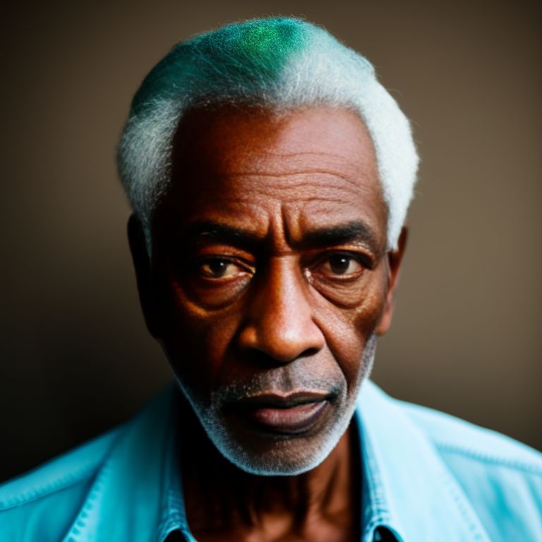 keisha_79baby: protrait, photograph, androgynous older black man, oval ...