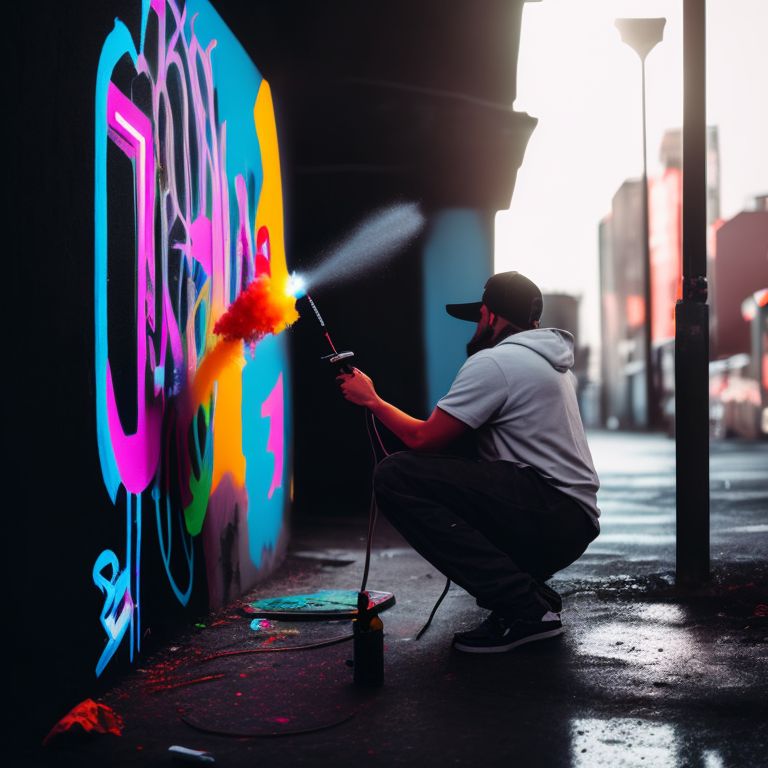 Graffiti Artist Photography