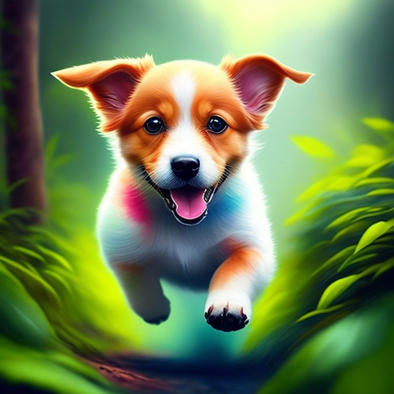 Cute Dogs Running