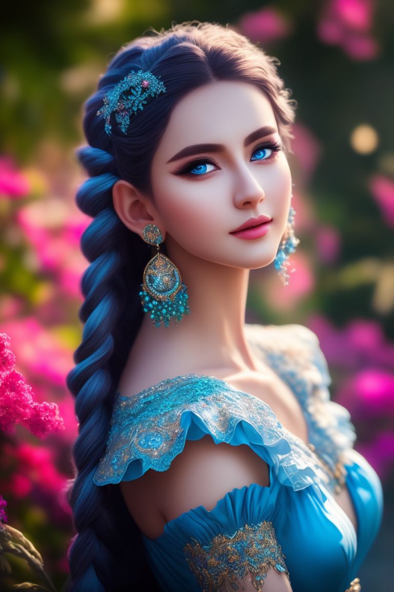 Urban Curlew303 Photoreal Cosplayer Pretty Girl Straight Hair Sharp Mind Hdr 8k Stage