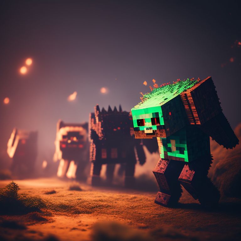 Minecraft Wallpaper Monsters
