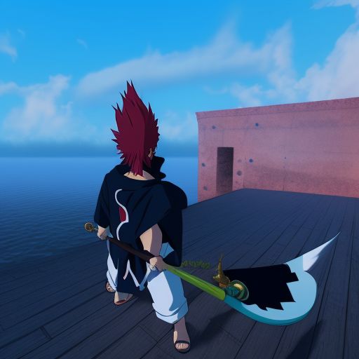 weighty-gnat823: man with crazy red hair wearing akatsuki cloak from ...