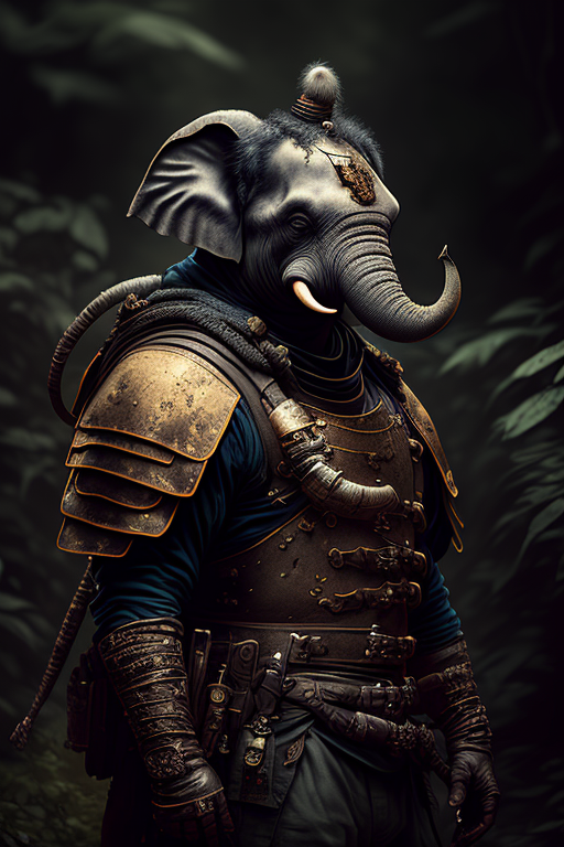 Anthropomorphic Elephant