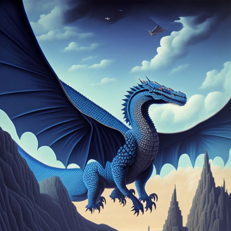 Saphira Flying