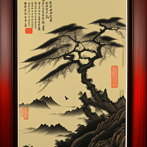 Chinese Art Tree