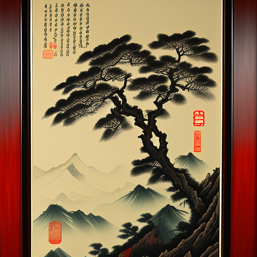 Chinese Art Tree