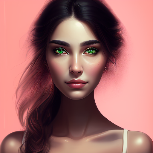 curly-gaur894: Create an ultra high-definition portrait of a young ...