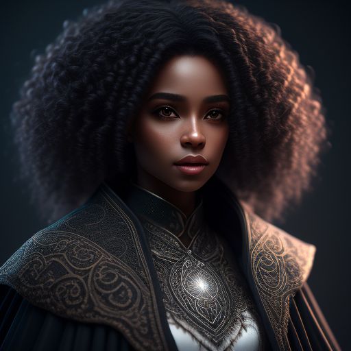 Light Skinned Girl With Curly Hair