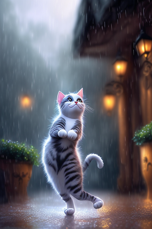 Cat Dancing Animation