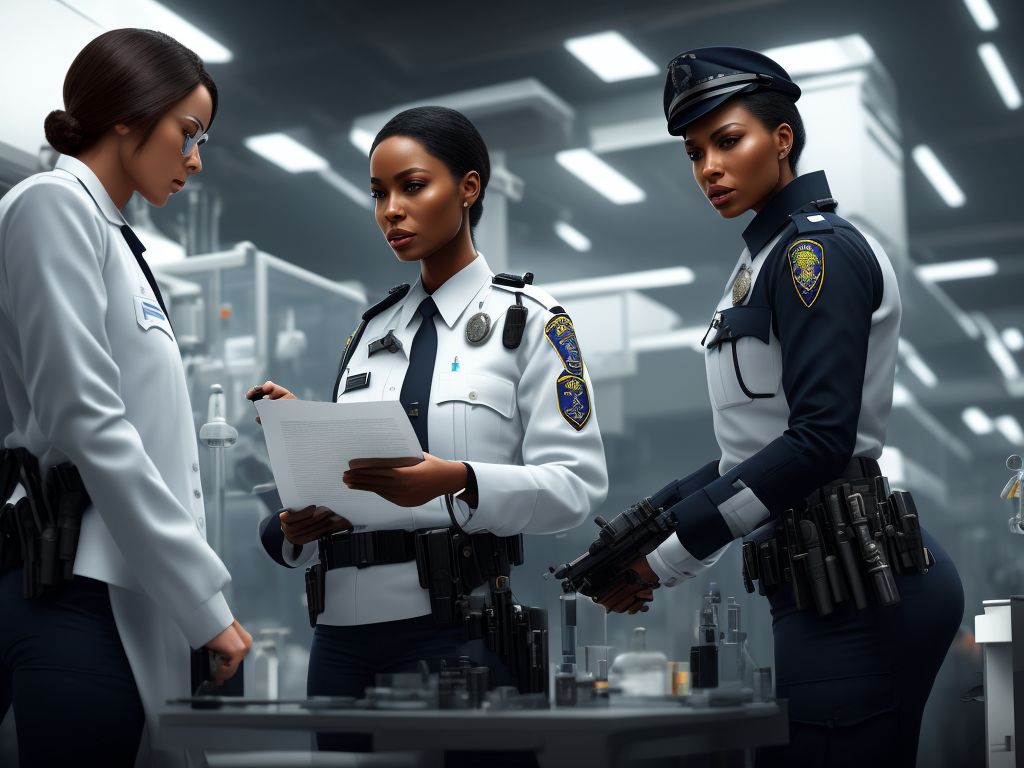 Police Girl Wallpaper