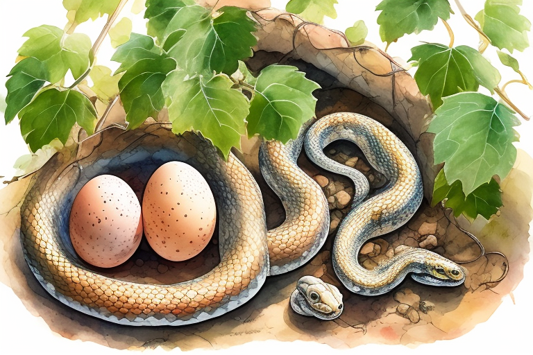 Baby Snakes Hatching