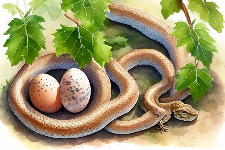 Baby Snakes Hatching