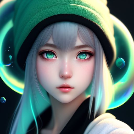 Chibi Girl With Beanie