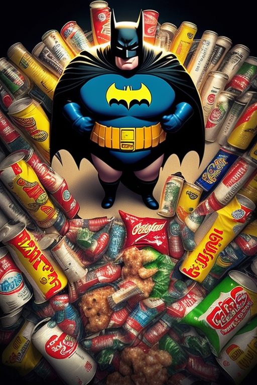 left-dolphin292: fat batman photo
