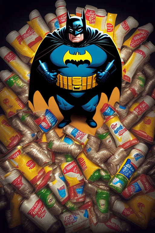 left-dolphin292: fat batman photo