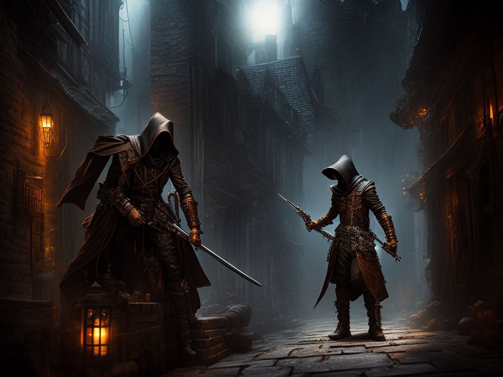 Dark Assassins Wallpaper