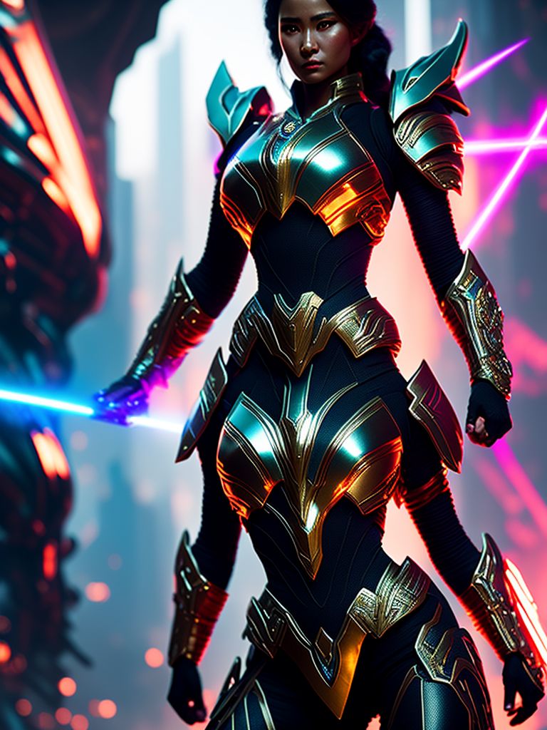 Alien Female Warrior