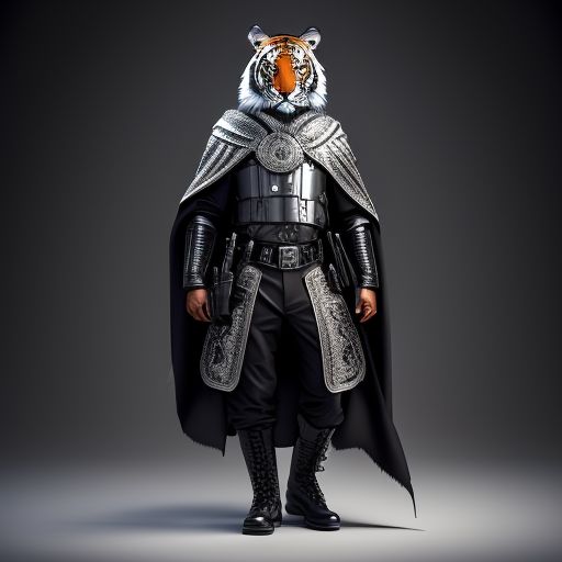 impure-moose524: Draw a tiger wearing modern military gear, such as a ...