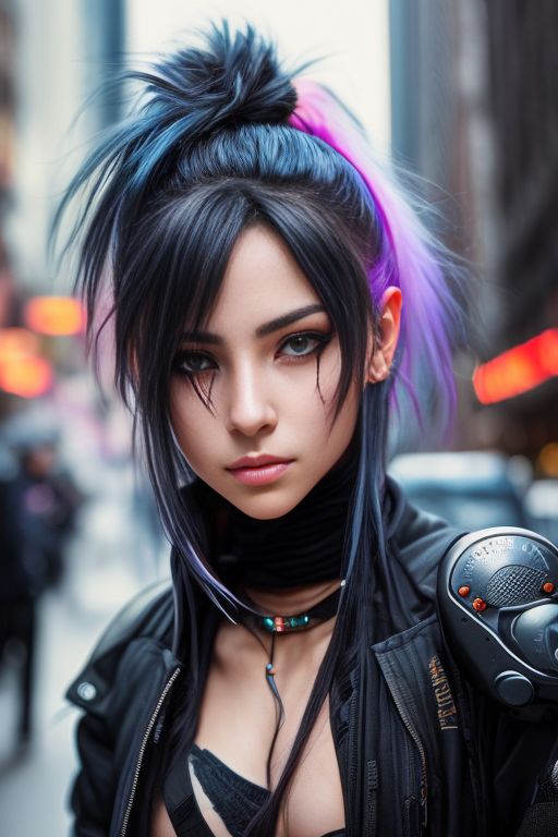 Cyber Goth Anime