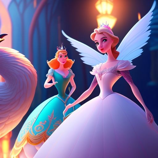 Disney Princess Cartoon Art