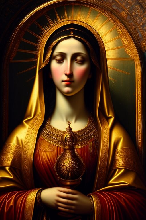 Virgin Mary Renaissance Painting