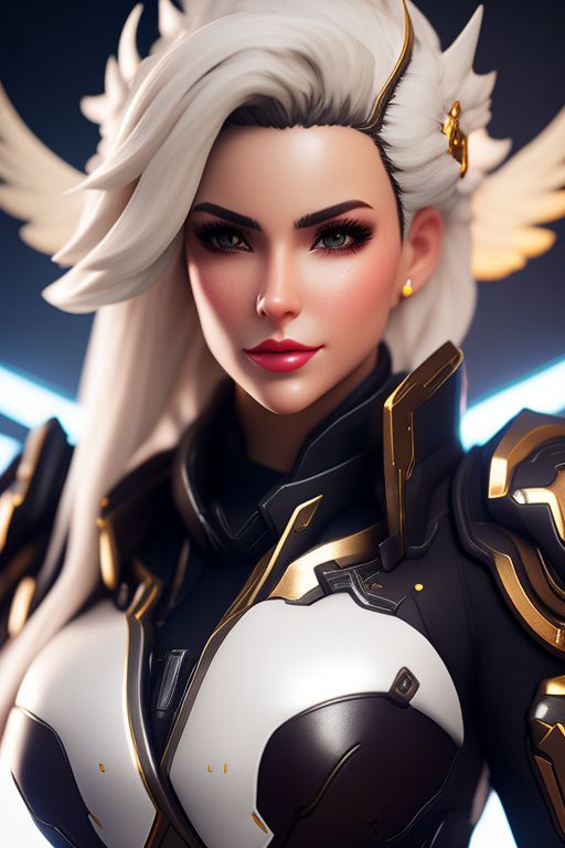 markmo: Mercy in overwatch, cinematic, Film texture, Film light, Hyper ...