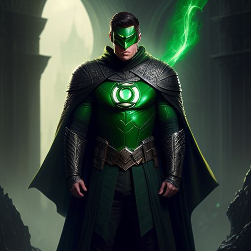 Green Lantern Cape