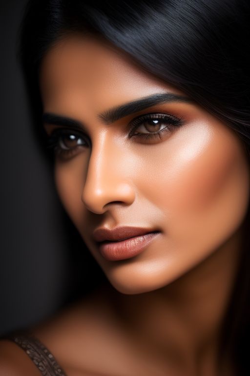 MasterxTH: portrait of a beautiful indian woman, “Emotive eyes ...