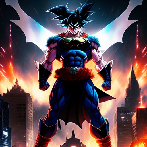 Goku Vs Batman