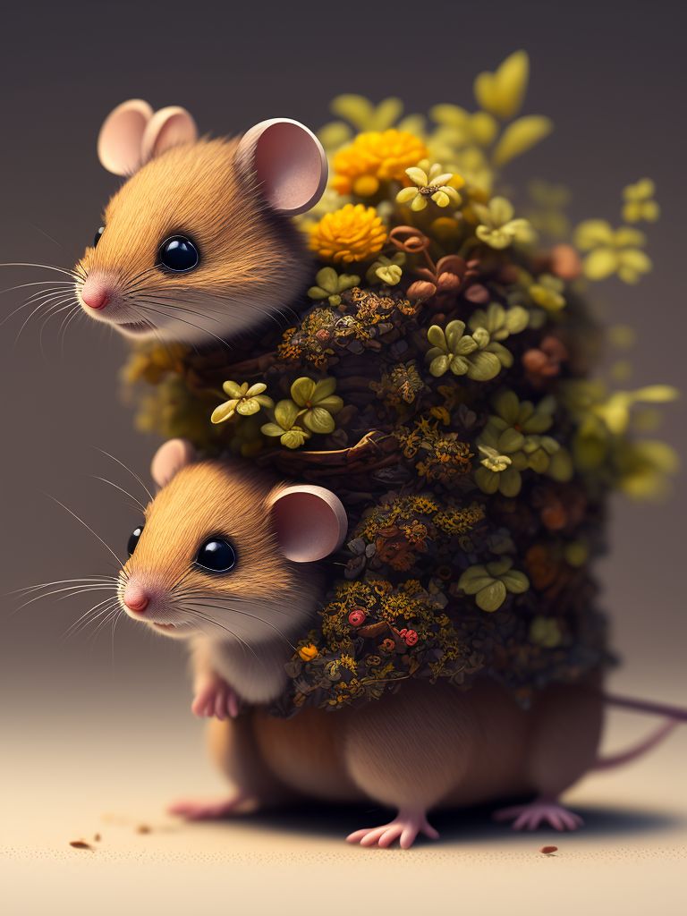 greedy-toad467: smilling realistic mouse on a white background cartoon ...