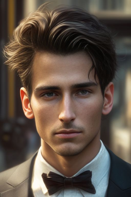 nimble-gnu175: Young man in suit waiting for the train evening lighting ...